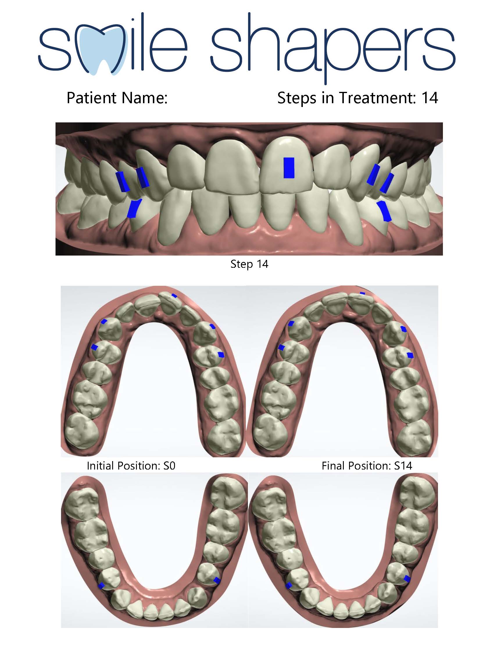 Sample Treatment Plan – Dental Prosthetic Services